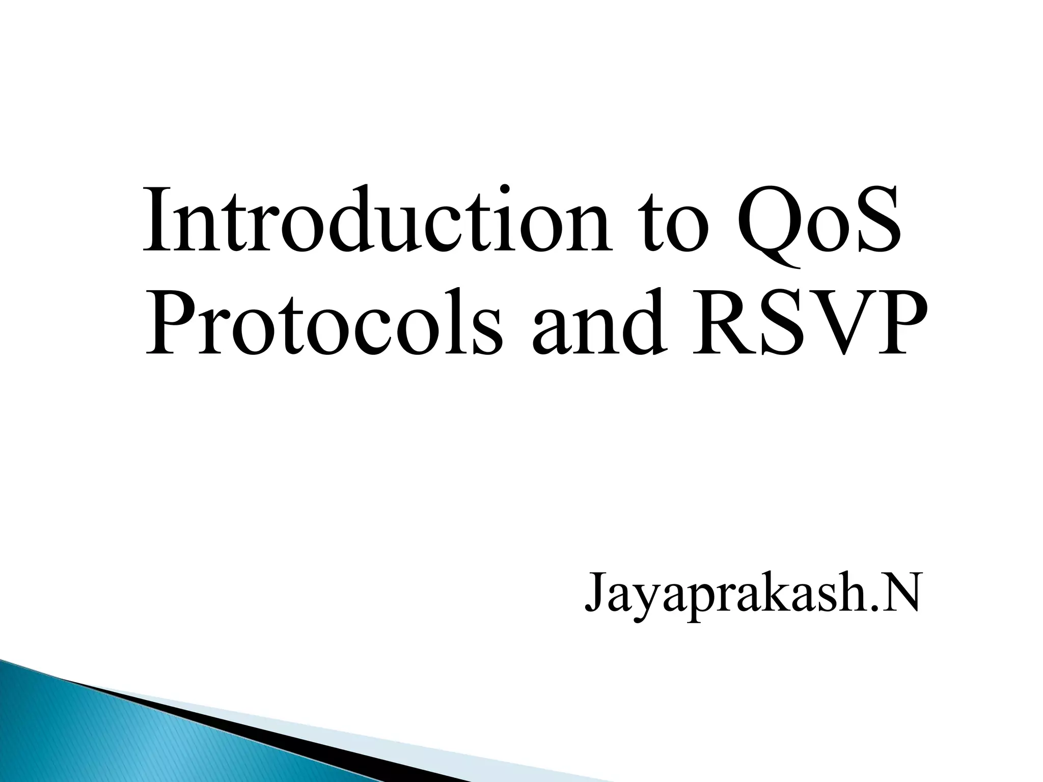 Real Time Streaming Protocol Qos Ppt Computer Networking Computing