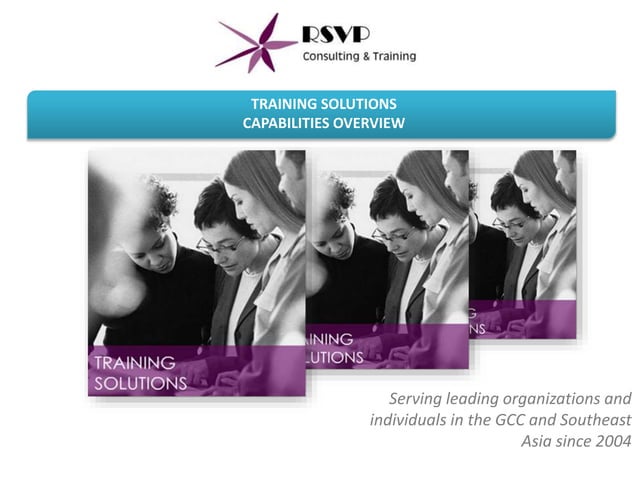 RSVP Training Capabilities Overview | PPT