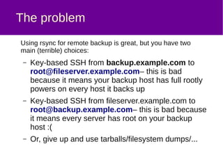 Using filesystem capabilities with rsync | PDF | Operating Systems | Computer Software and ...