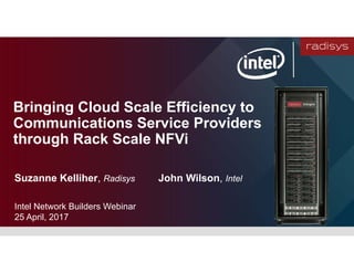 Bringing Cloud Scale Efficiency to Communication Services Providers ...