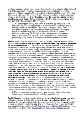 Rsyslog vs Systemd Journal (Paper) | PDF | Operating Systems | Computer Software and Applications