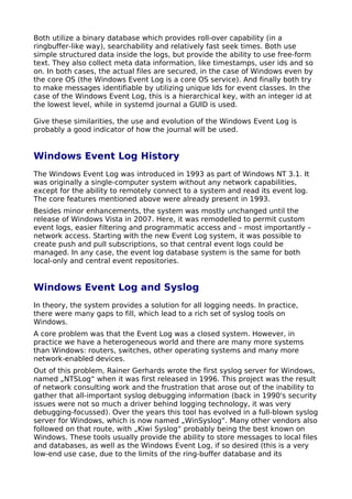 Rsyslog vs Systemd Journal (Paper) | PDF | Operating Systems | Computer Software and Applications