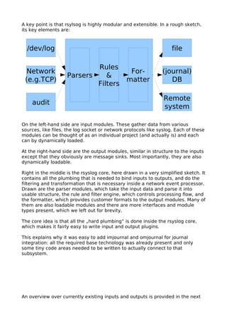 Rsyslog vs Systemd Journal (Paper) | PDF | Operating Systems | Computer Software and Applications