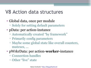 The rsyslog v8 engine (developer's view) | ODP | Programming Languages | Computing