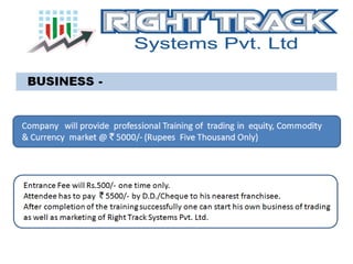 Right Track Systems Pvt Ltd. | PPT