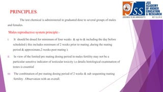 Reproductive toxicology studies | PPTX