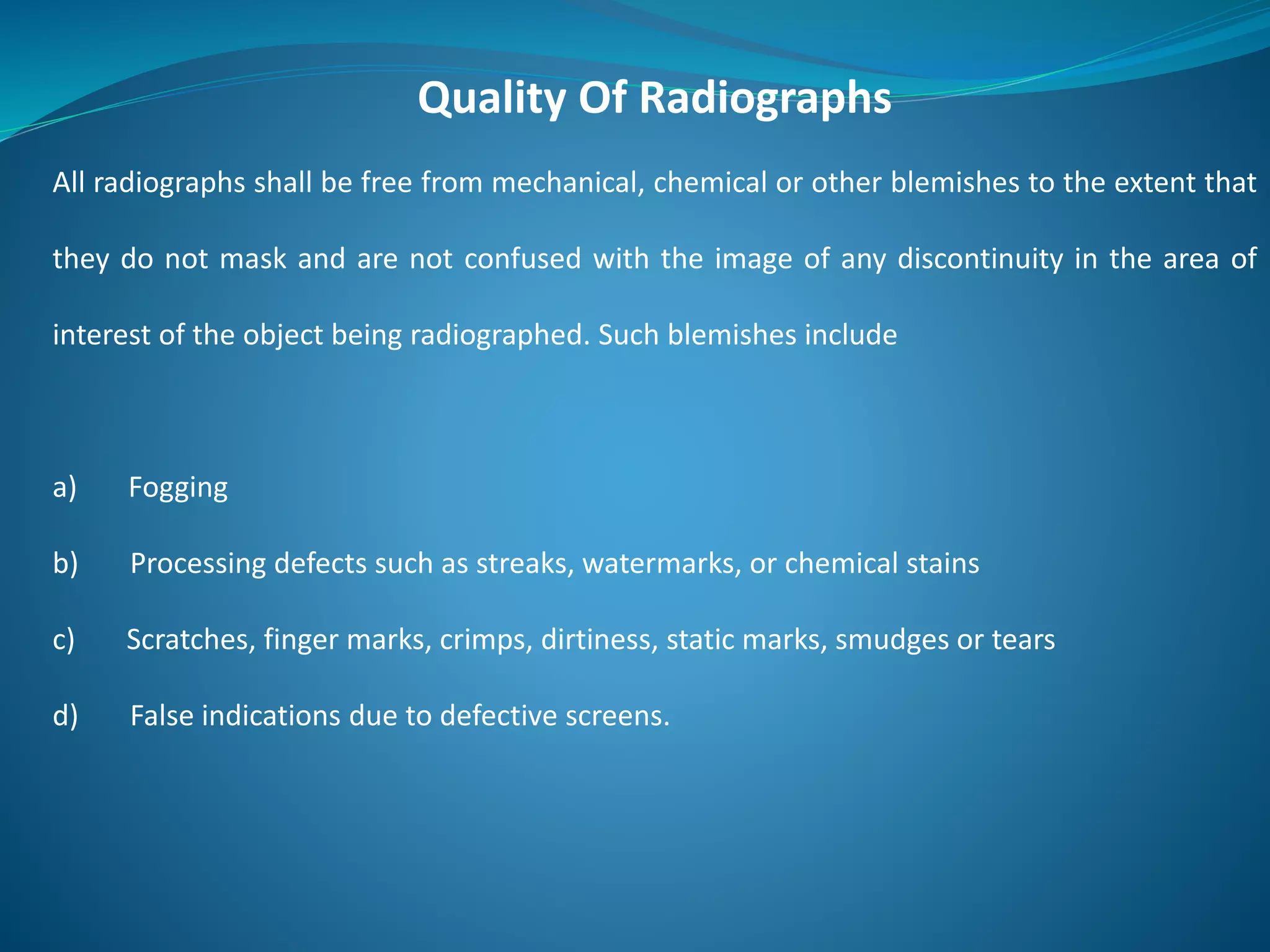 Radiography Testing Presentation Ppt