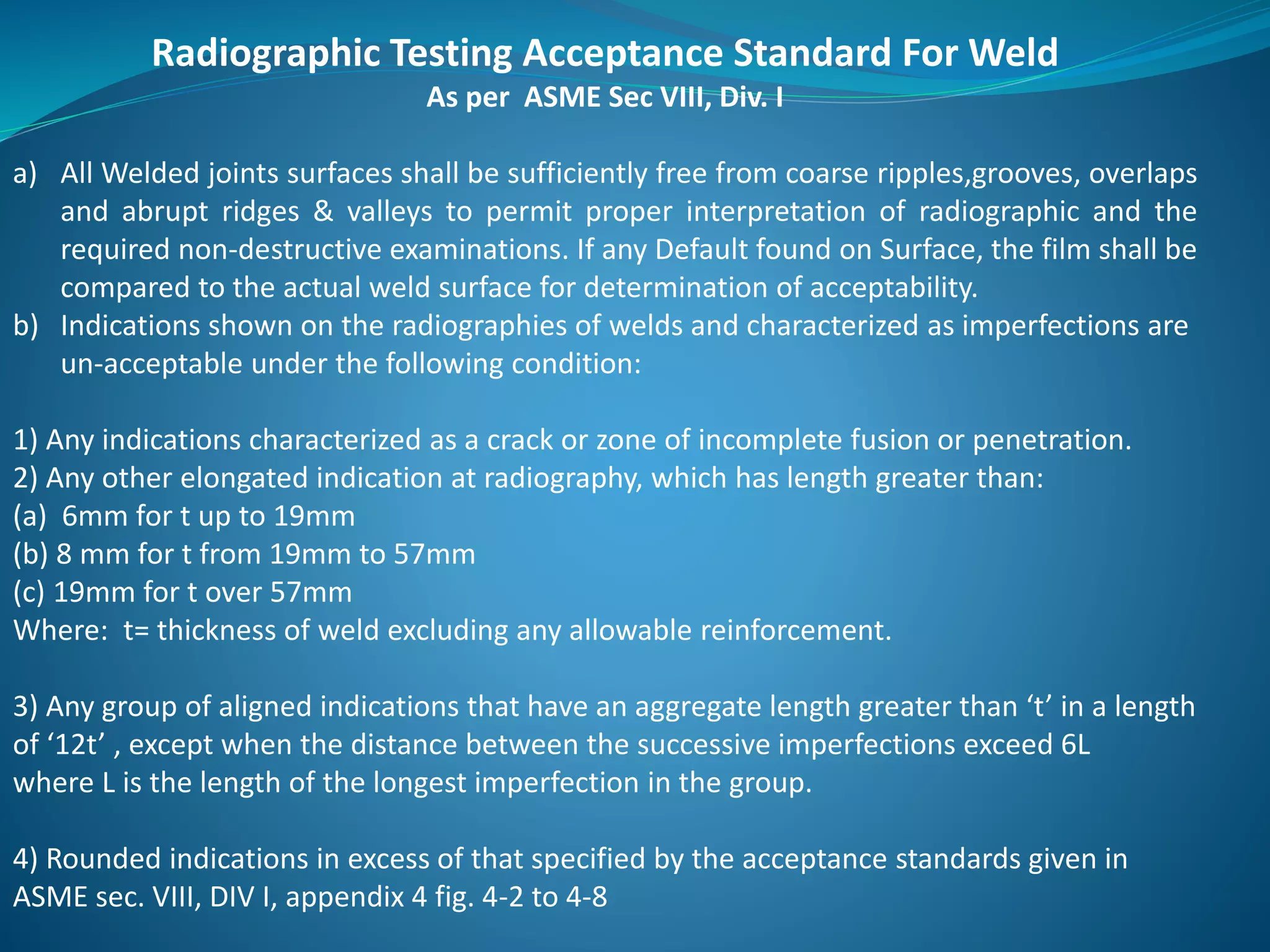 Radiography Testing Presentation | PPTX