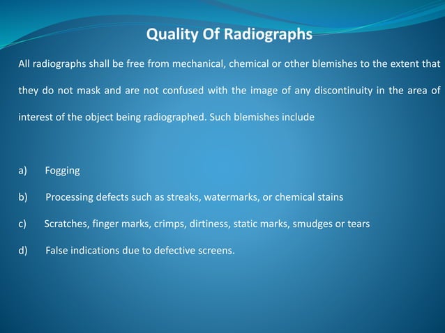 Radiography Testing Presentation | PPTX | Cameras and Camcorders ...