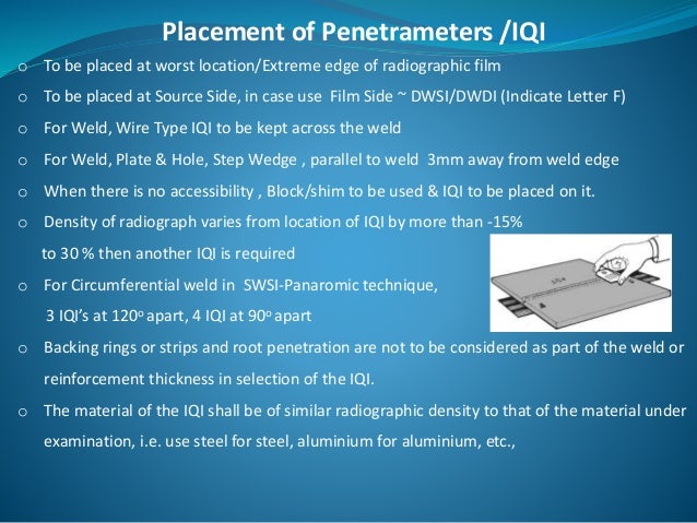 Radiography Testing Presentation