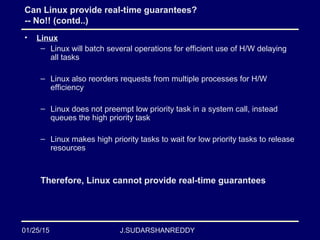 Rt linux-lab1 | PPT | Operating Systems | Computer Software and Applications