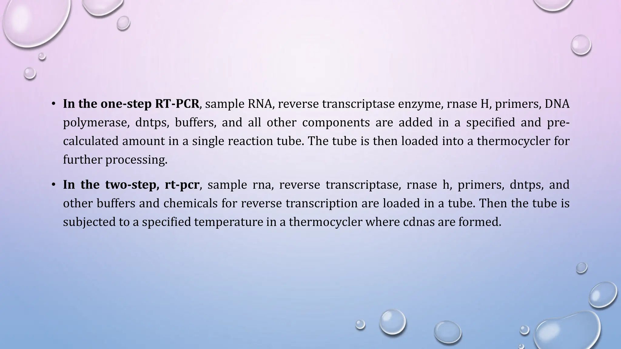 rt-PCR.pptx (Reverse Transcriptase polymerase chain Reaction | PPTX | Chemistry | Science