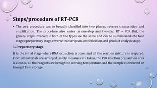 rt-PCR.pptx (Reverse Transcriptase polymerase chain Reaction | PPTX