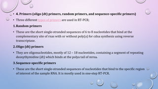 rt-PCR.pptx (Reverse Transcriptase polymerase chain Reaction | PPTX