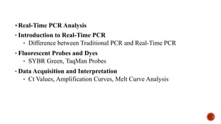 RT-PCR. MOLECULAR BIOLOGY.....PPT....... | PPTX