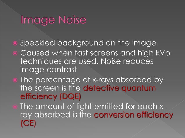 Intensifying Screen (x-ray) | PPT