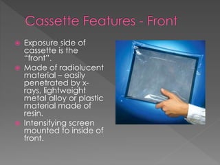 Intensifying Screen (x-ray) | PPTX