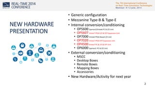 OPAL-RT RT14: New hardware presentation | PDF