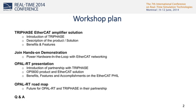 OPAL-RT RT14: Power Hardware-In-the-Loop (PHIL) with EtherCAT Protocol ...