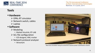 OPAL-RT RT14: Wind farm reactive power coordination | PDF