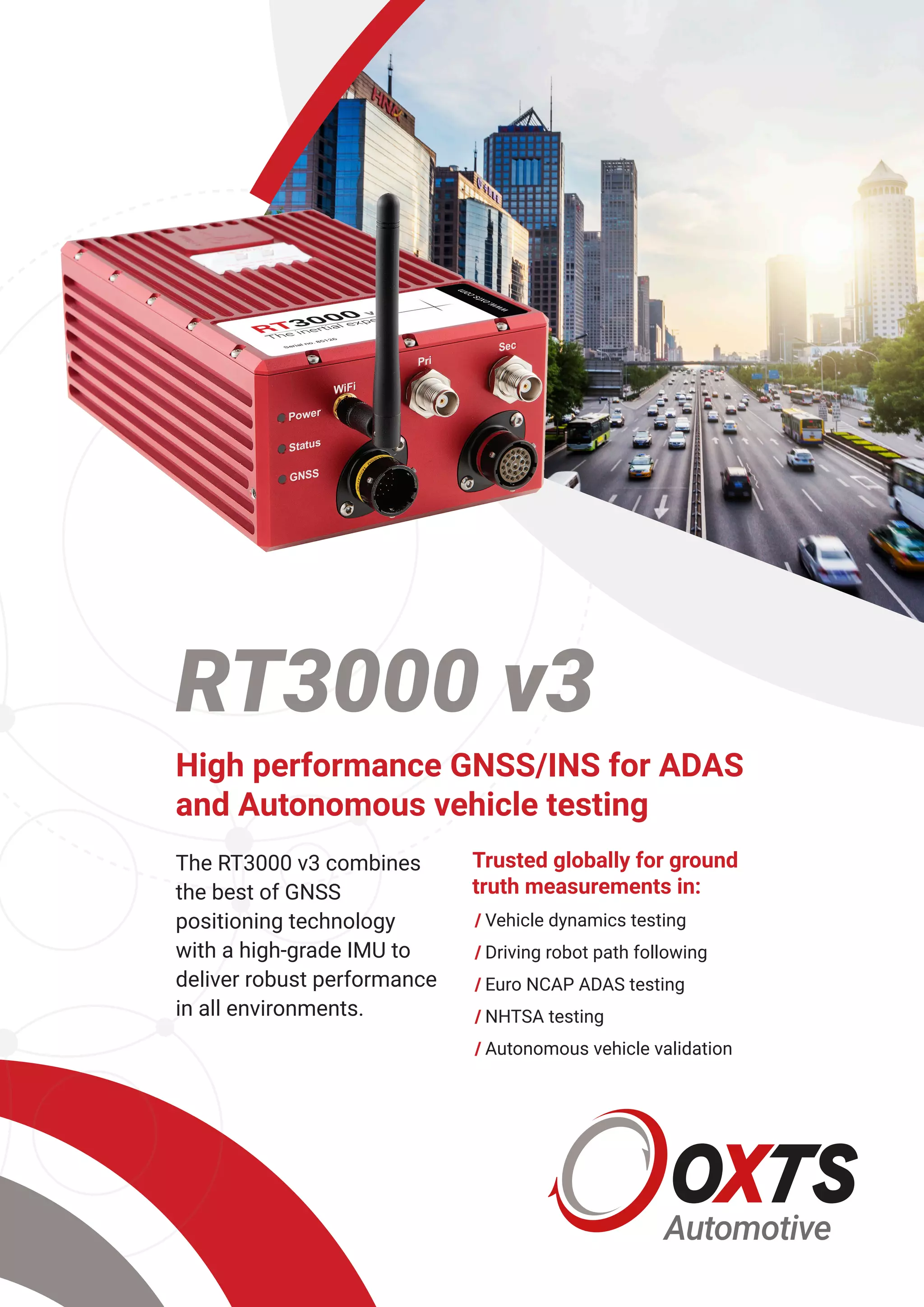 OXTS Rt3000 v3-datasheet | PDF