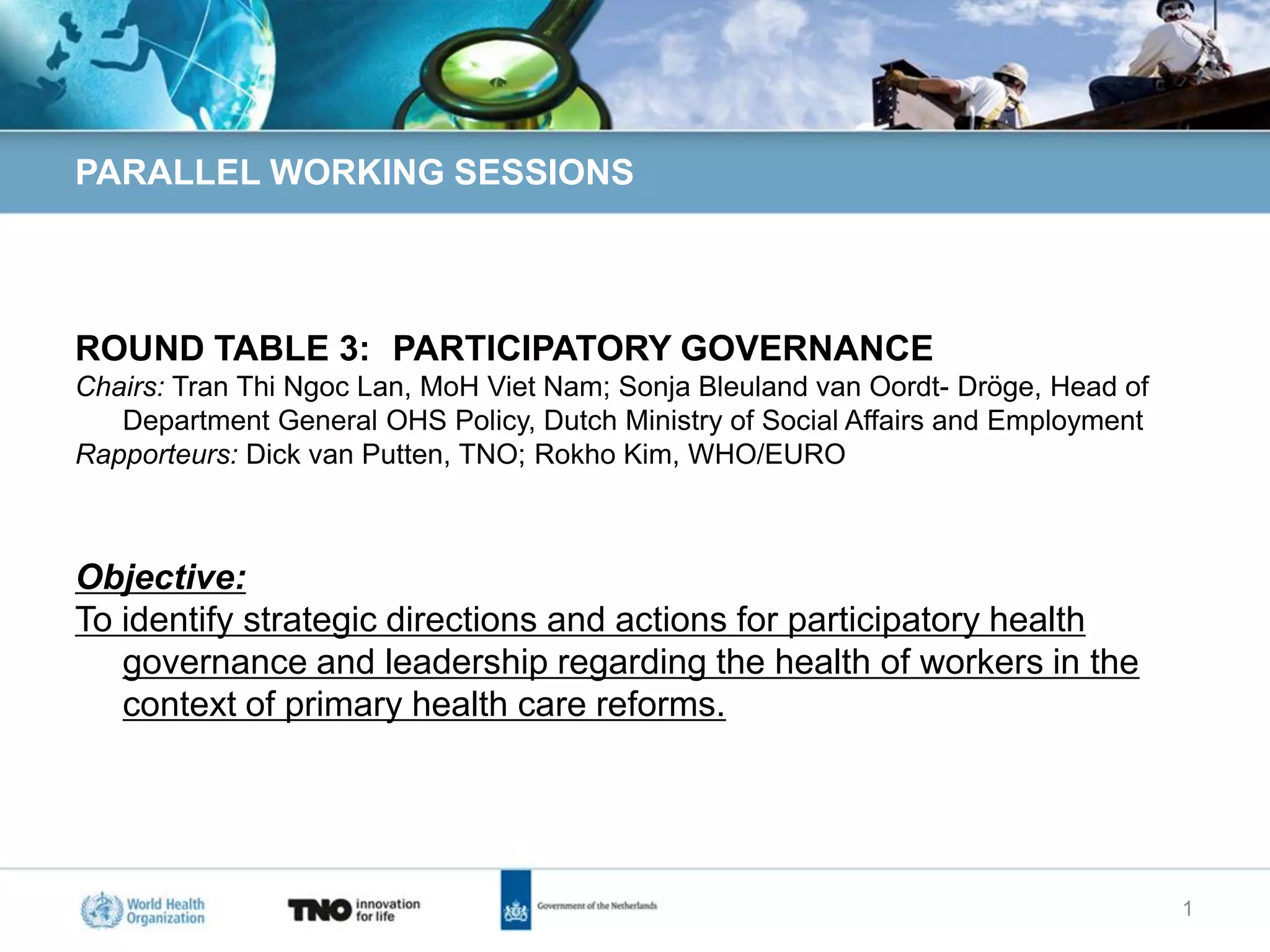 Rt 3 participatory governance overview | PDF