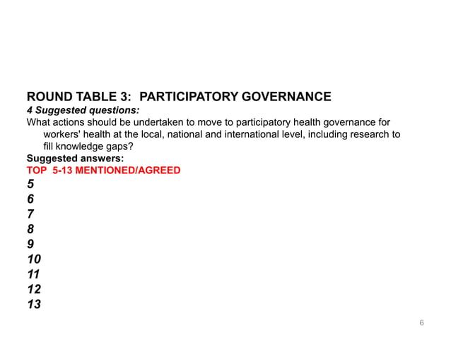 Rt 3 participatory governance overview | PDF | Civic affairs | Politics