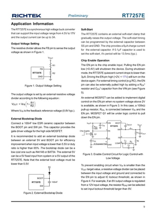 RT7257E Datasheet PDF | PDF