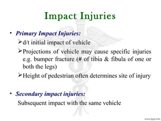 Road Traffic Accidents - Medicolegal Aspect | PPT