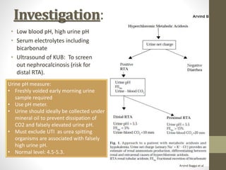 RENAL TUBULAR ACIDOSIS IN CHILDREN | PPTX