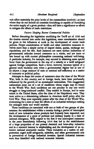 Reciprocal Trade Agreement Act