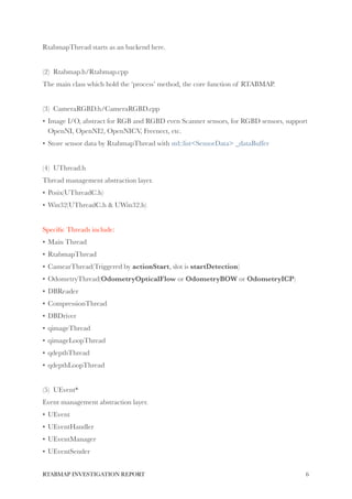 Rtabmap investigation report-lihang | PDF