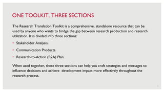 Capturing Attention How To Use The Research Translation Toolkit’s ...