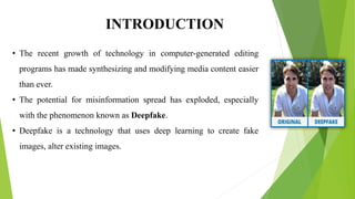 patil.pptx.deep fake image on ppt slide share | PPTX