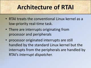 Rtai | PPT