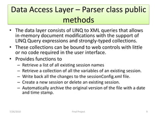 R Tanenbaum Sample Technical Specification | PPTX