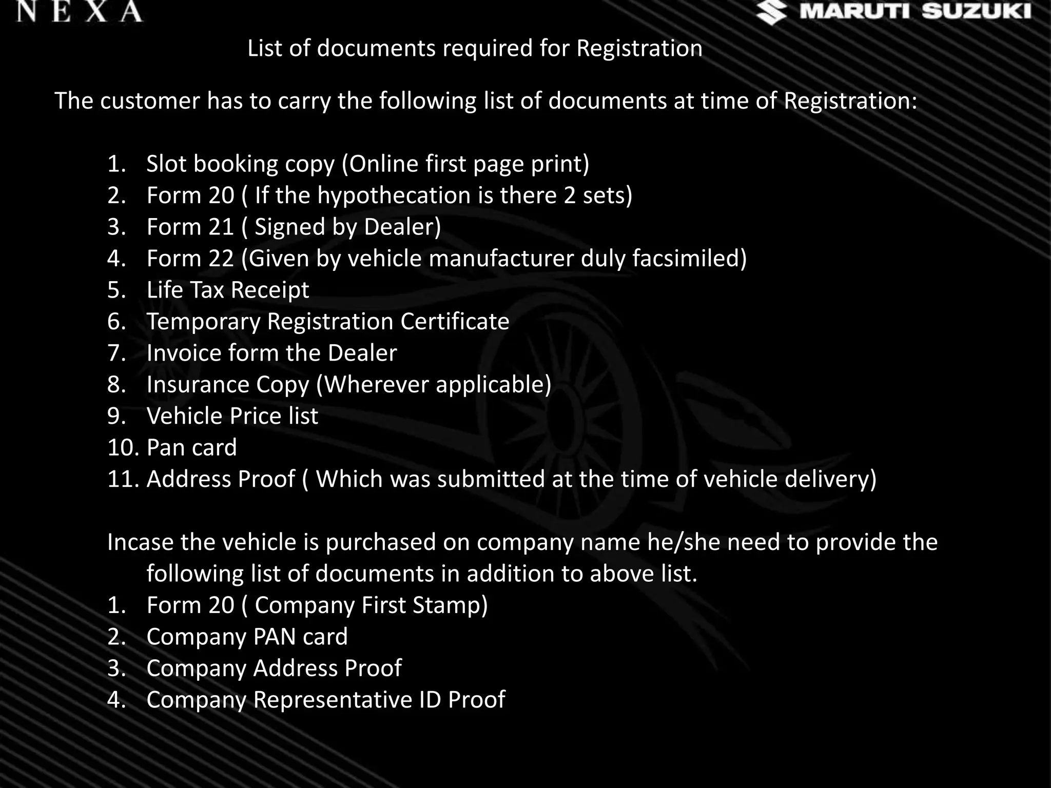 RTA Process PPT-NEXA presentastion .pptx