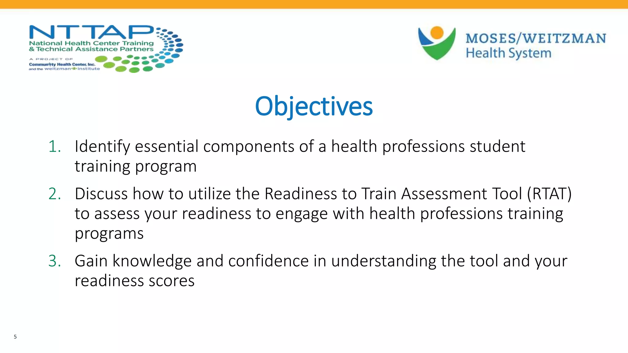 Utilizing the Readiness to Train Assessment Tool (RTAT™) To Assess Your ...