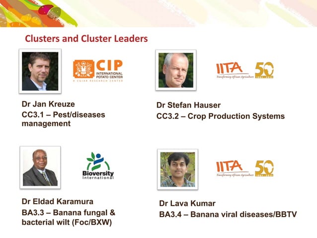 Resilient crops - Flagship Project 3 overview, ISTRC 2018 | PPT