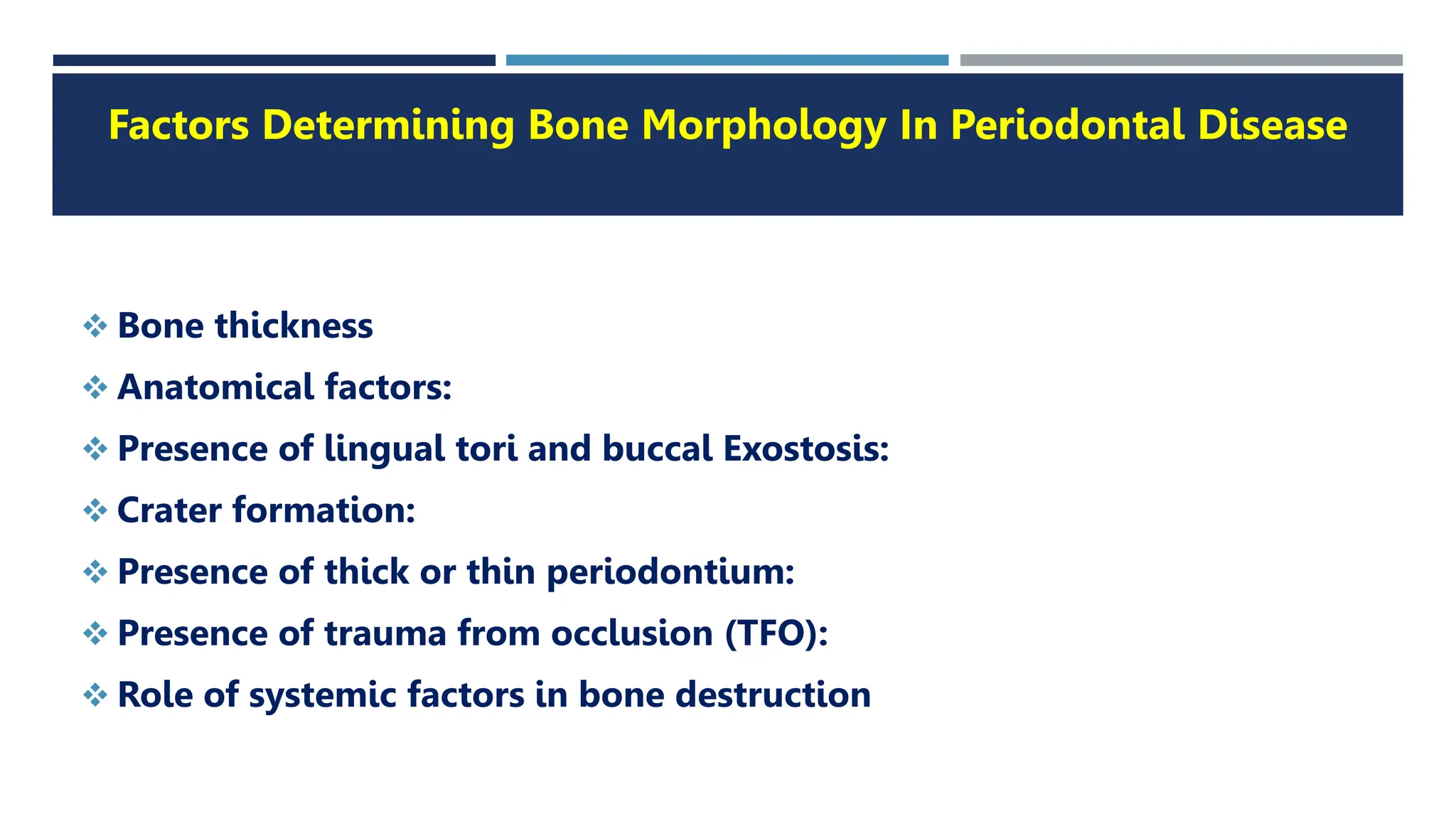 BONE LOSS PATTERN in periodontal diseasepptx | PPTX