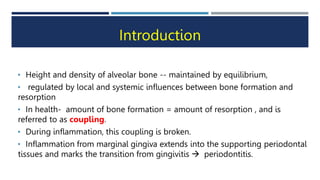 BONE LOSS PATTERN in periodontal diseasepptx | PPTX
