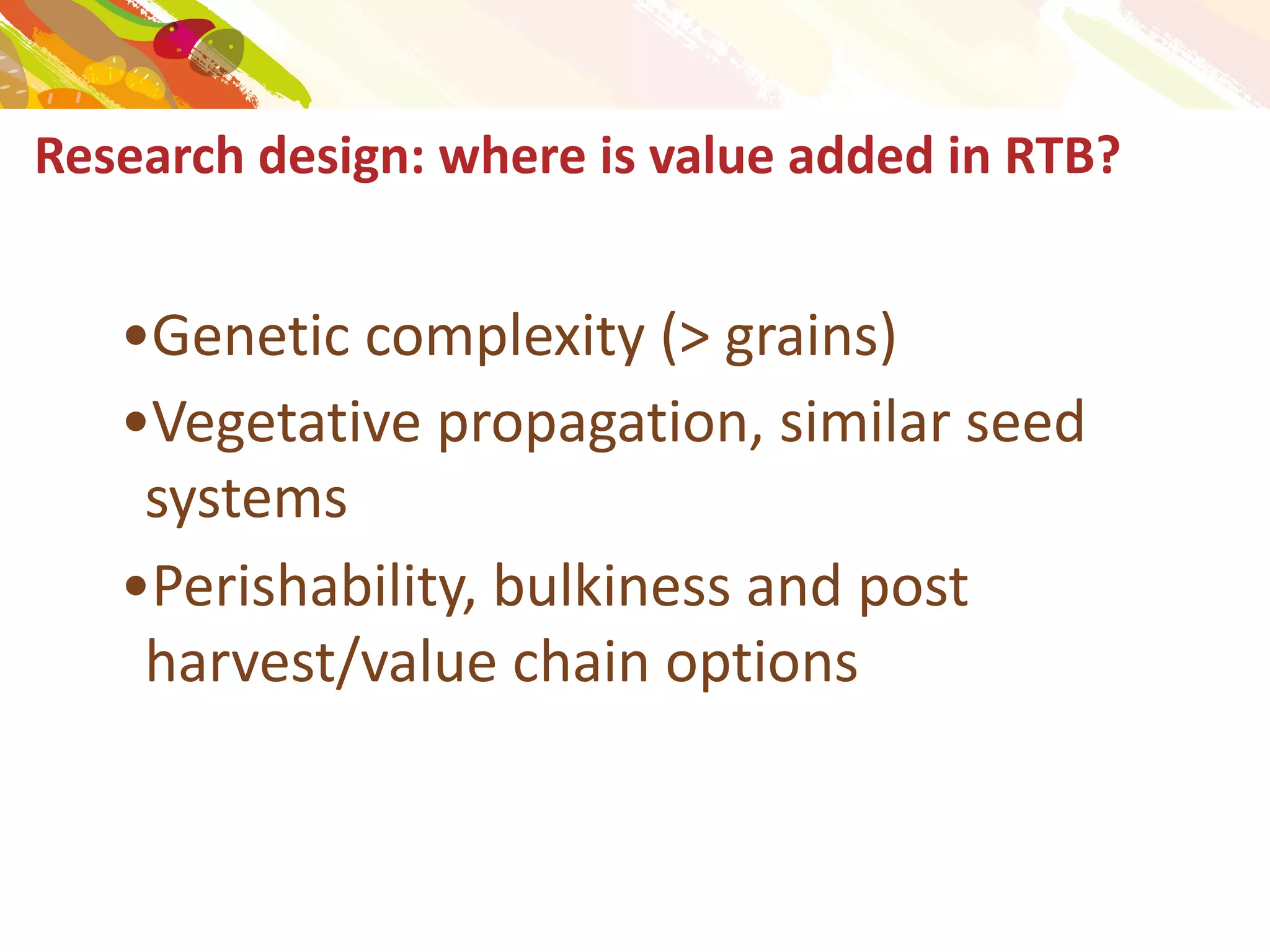 RTB Program Overview 2018 - ISTRC | PDF