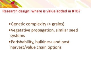 RTB Program Overview 2018 - ISTRC | PDF