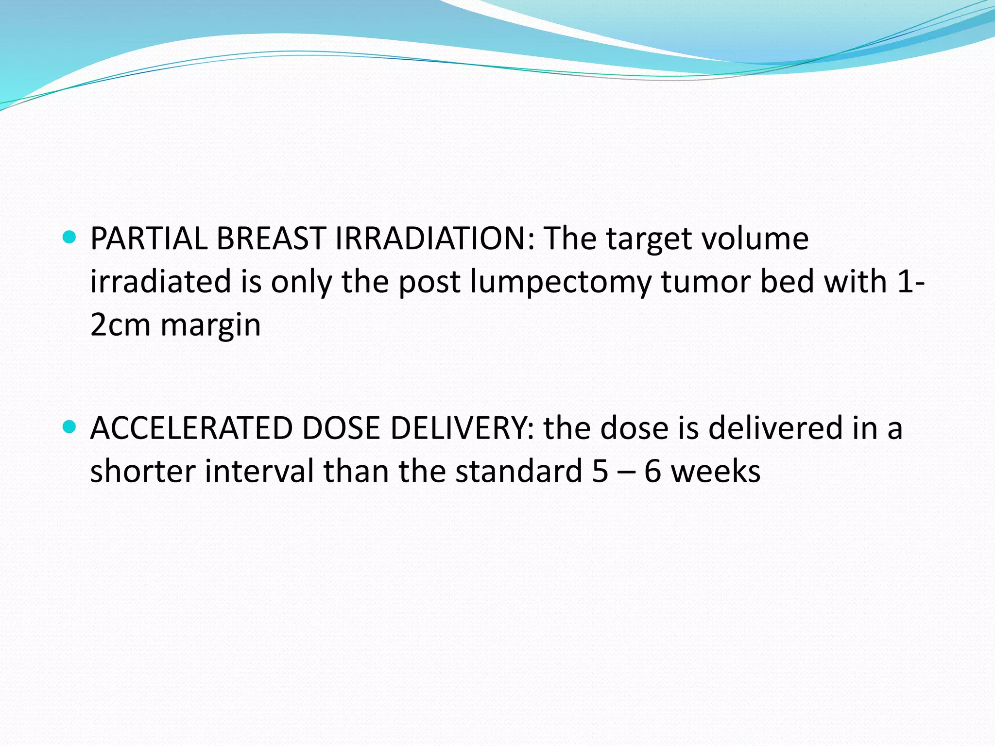 RT breast apbi | PPTX