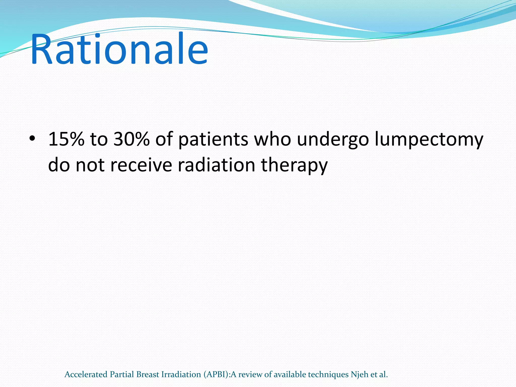 RT breast apbi | PPTX