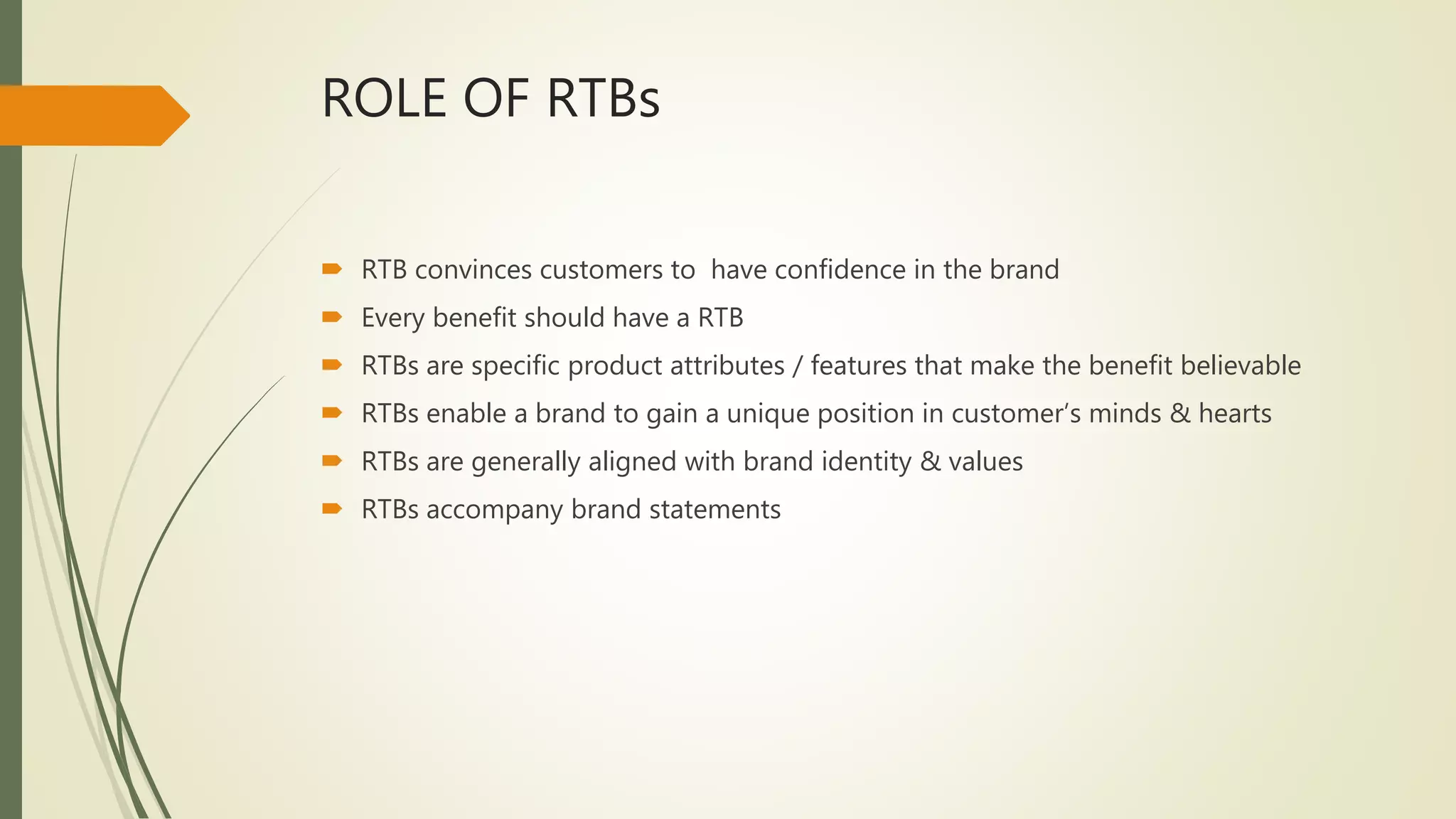 RTBs in marketing | PPT