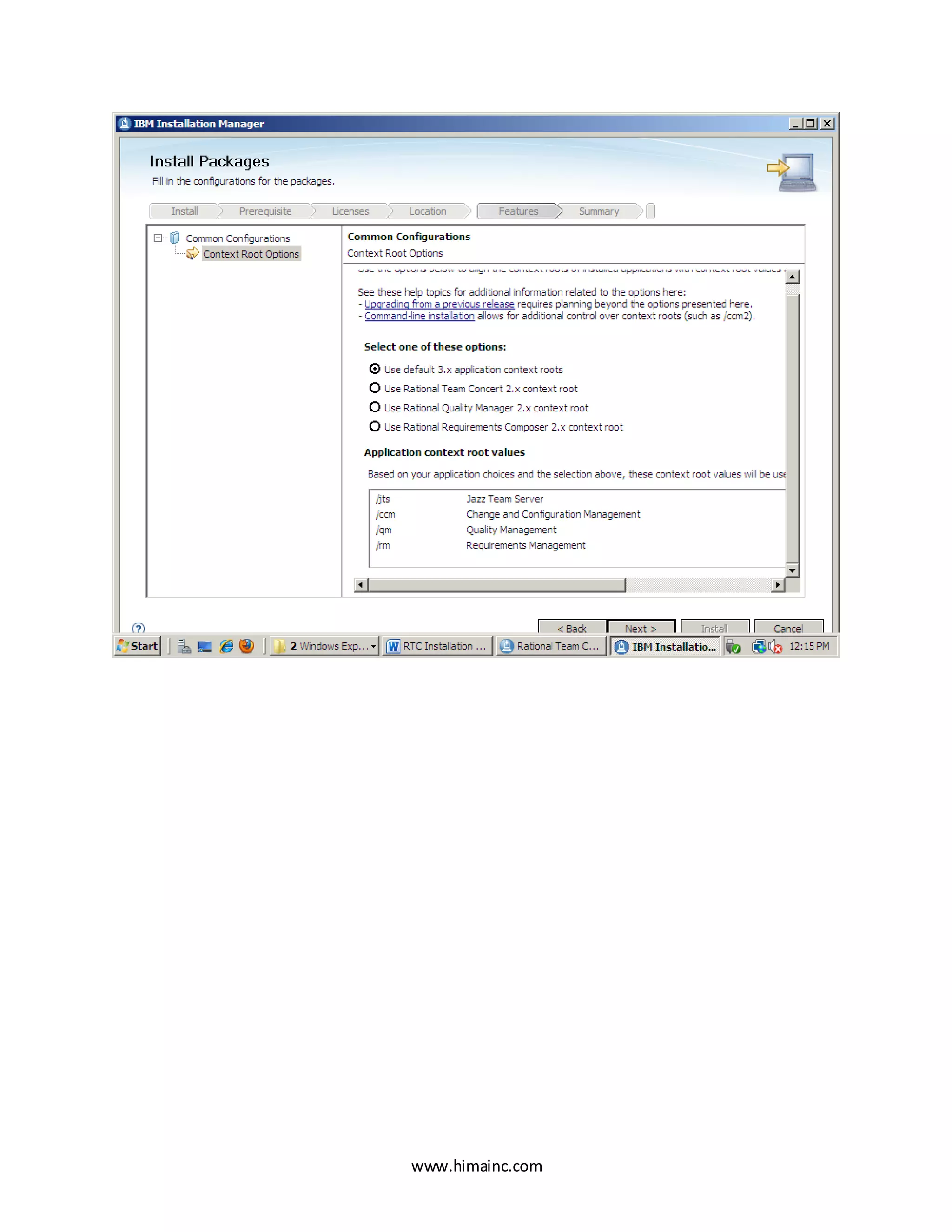 Rational Team Concert (RTC) installation and setup guide | PDF