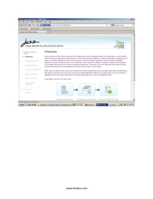 Rational Team Concert (RTC) installation and setup guide | PDF