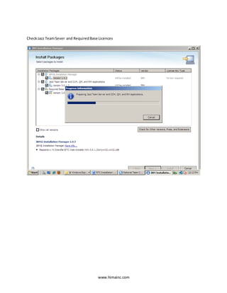 Rational Team Concert (RTC) installation and setup guide | PDF