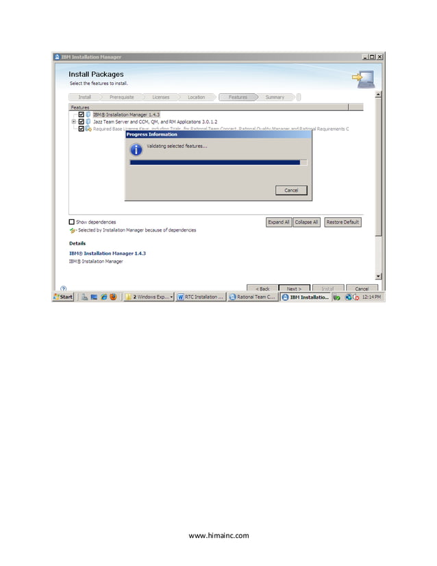 Rational Team Concert (RTC) installation and setup guide | PDF